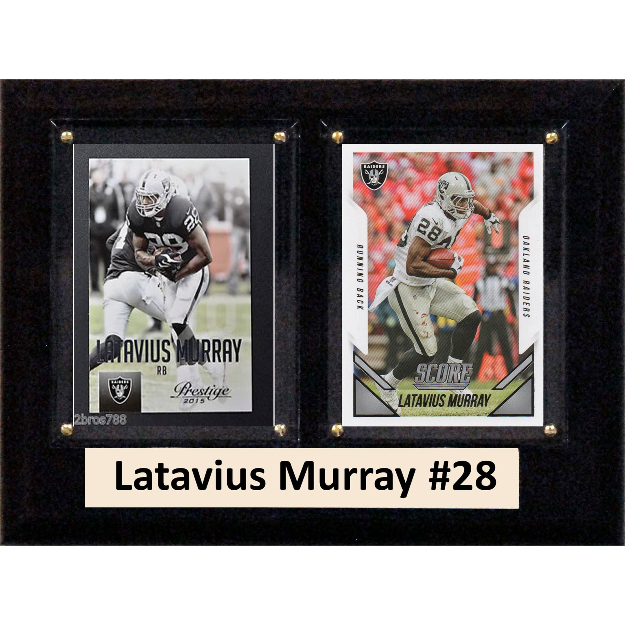 Latavius Murray Las Vegas Raiders 6'' x 8'' Plaque - Walmart.com