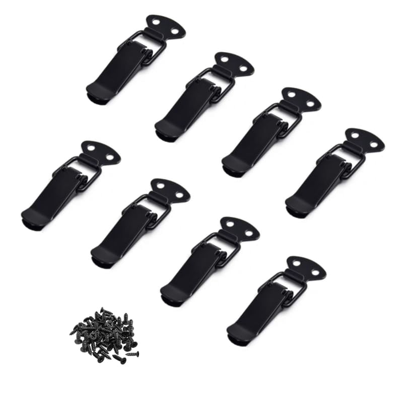 Latch Black Toggle Latch, Steel Spring Loaded Toggle Latch, Black Catch ...