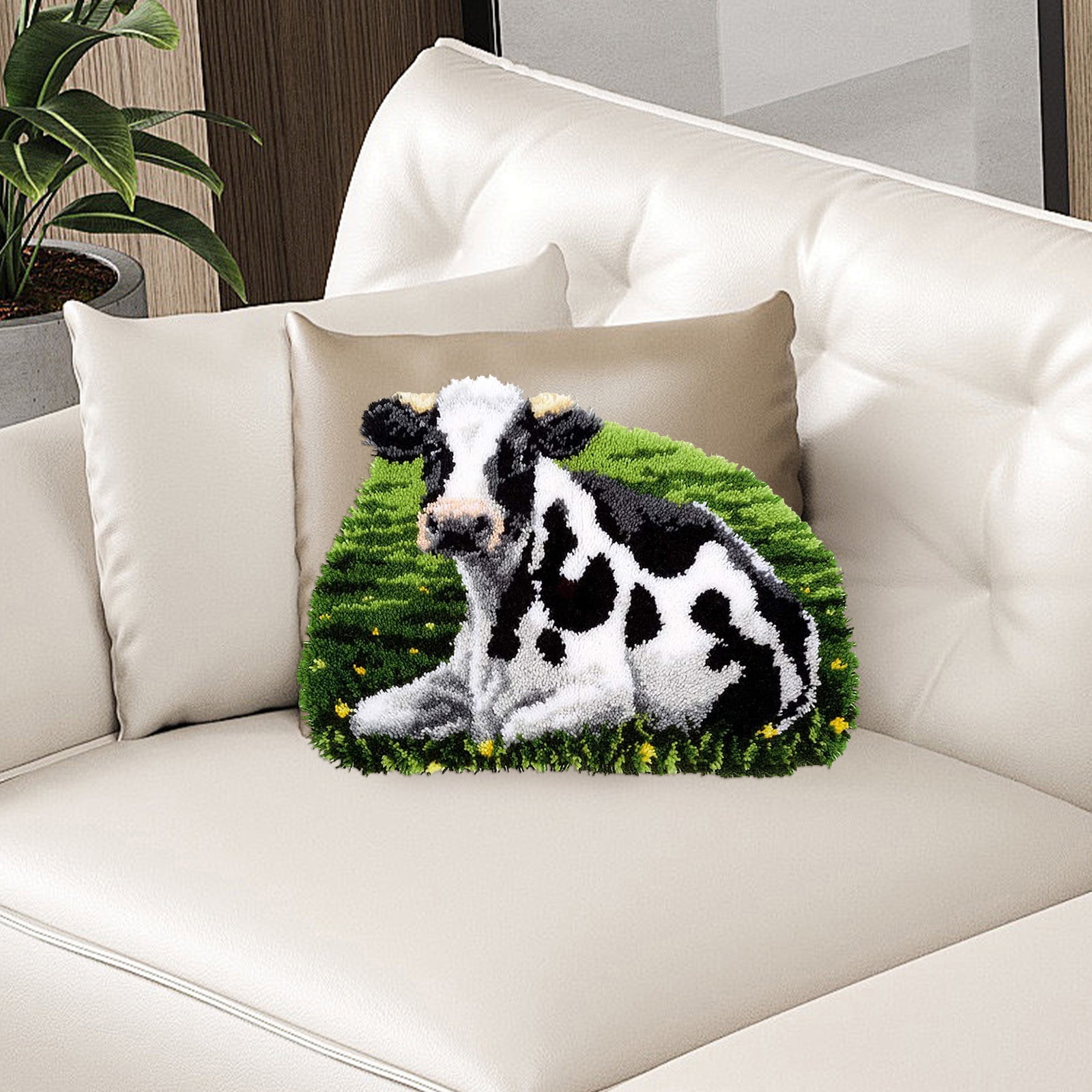 Latch Hook Kit for Adults Kids Cute Cartoon Animal Theme Latch Hook Rug ...