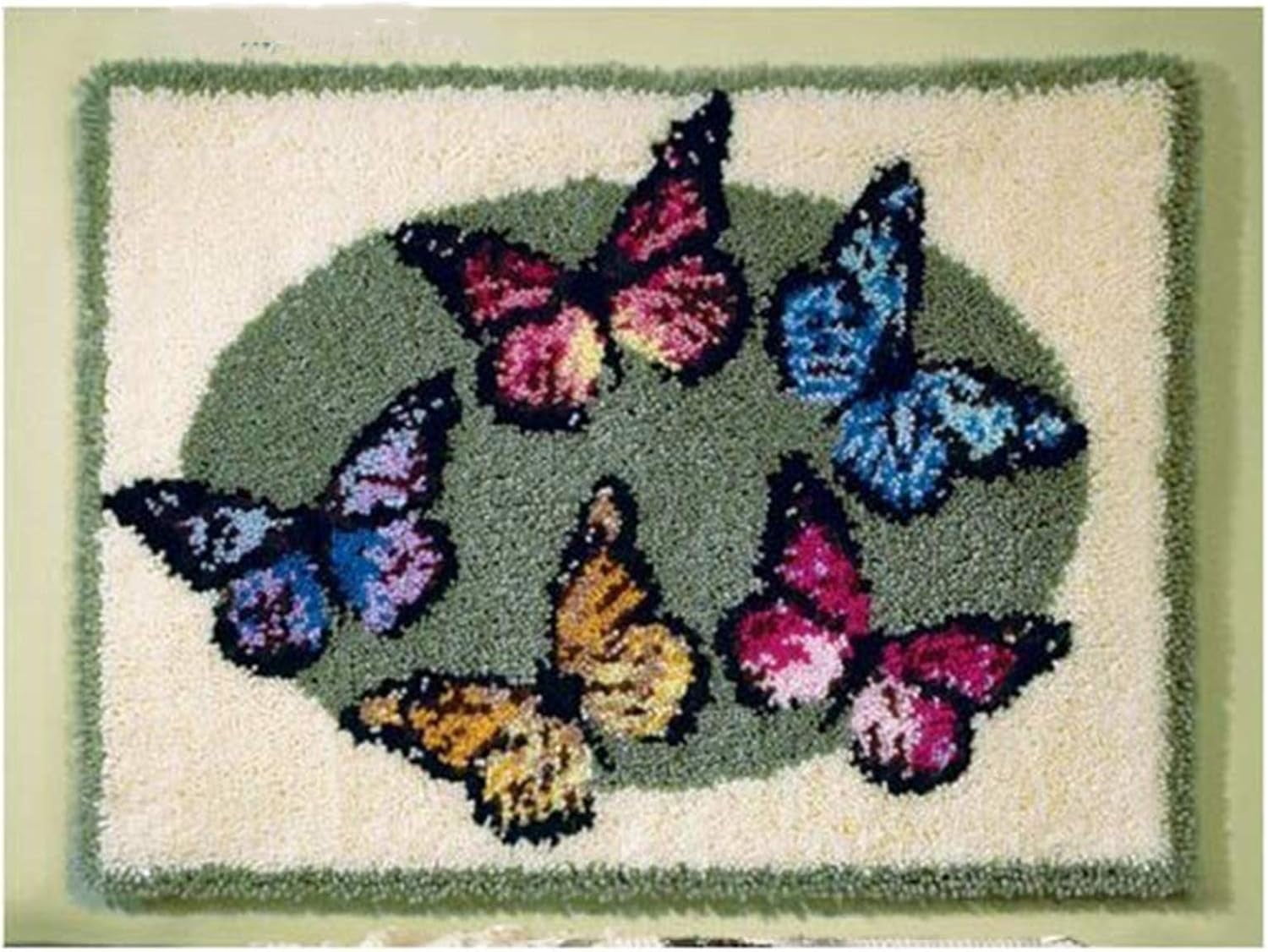 Latch Hook Kits for Adults,DIY Rug Kits Carpet Embroidery Sofa Cushion ...