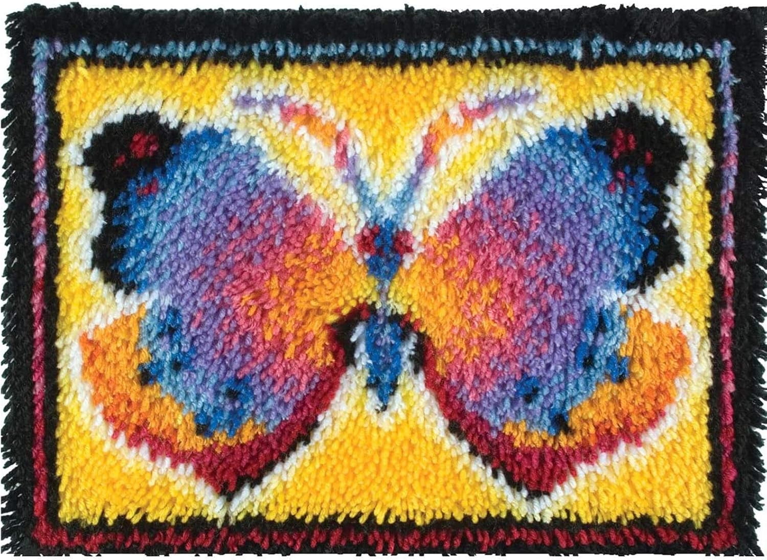 Latch Hook Kits for Adults,DIY Rug Kits Carpet Embroidery Sofa Cushion ...