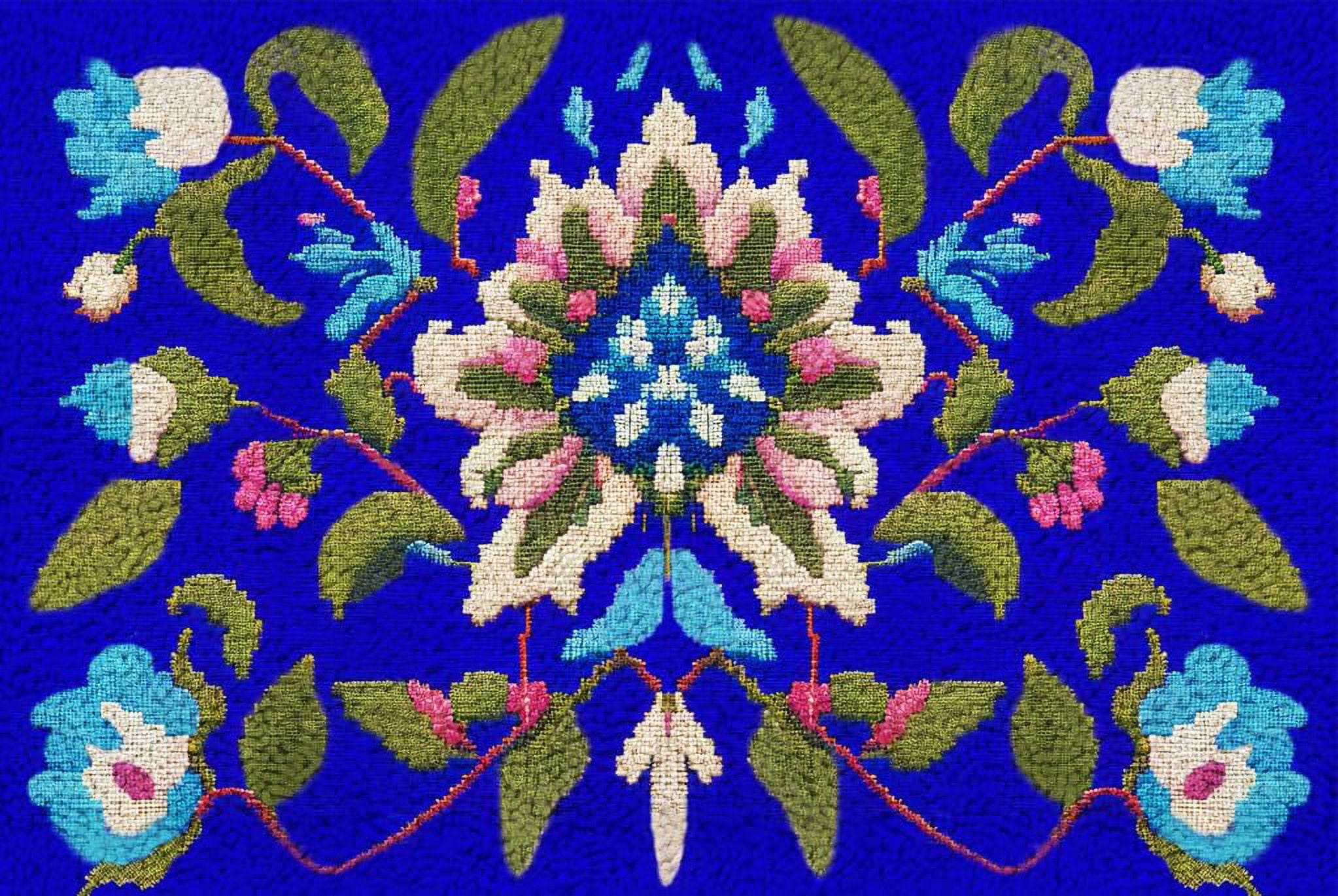 Latch Hook Kits for Adults, Handmade Rug Crochet Yarns DIY Door Mat ...