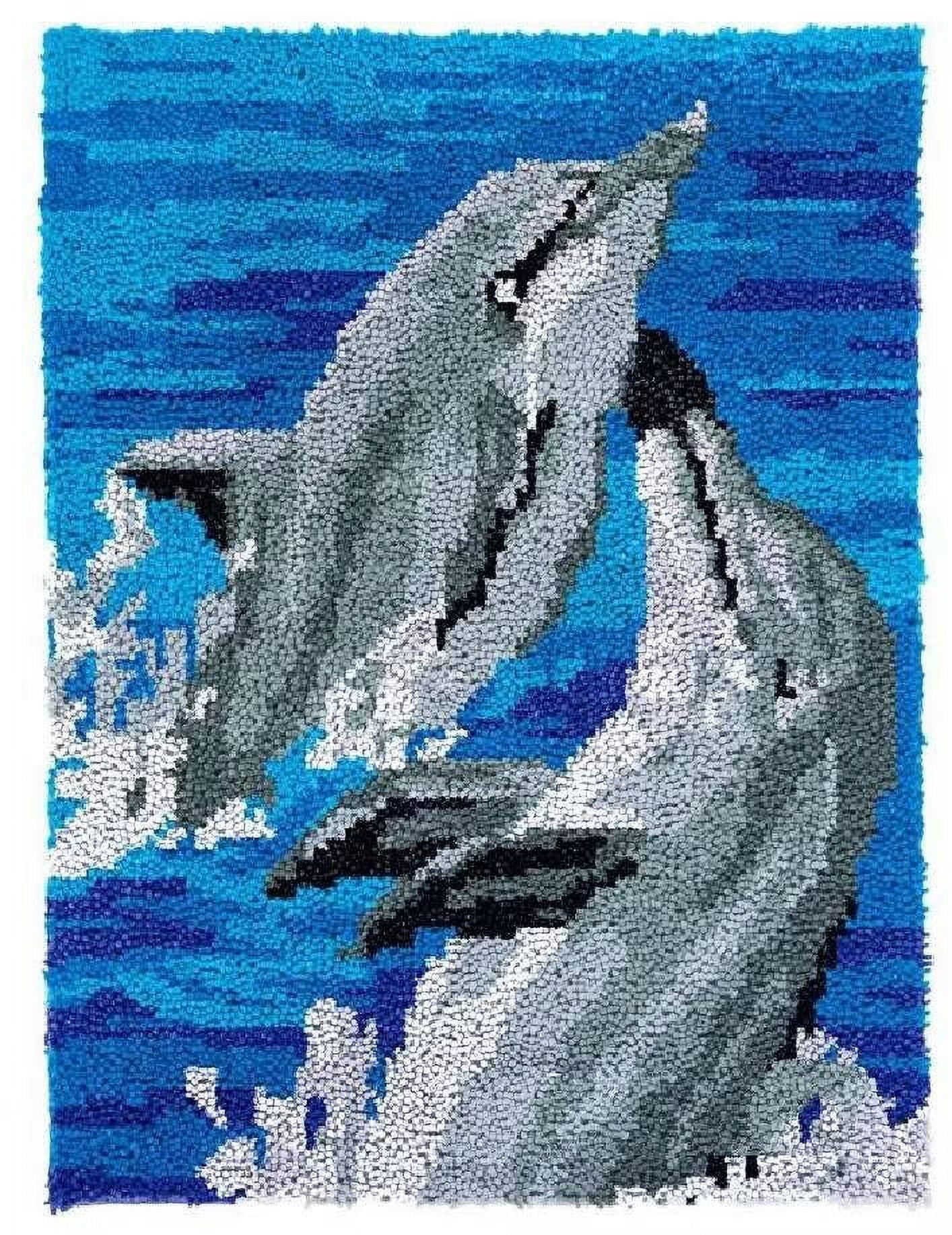 Latch Hook Rug Kit,Bird Cartoon Pattern DIY Latch Hook Rug Making Kit ...