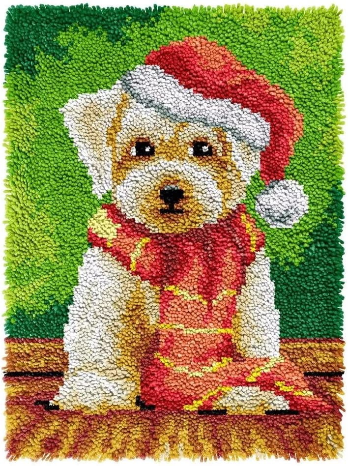 Latch Hook Rug Kits, DIY Latch Hook Rug, Home Carpet Rug Making Canvas ...