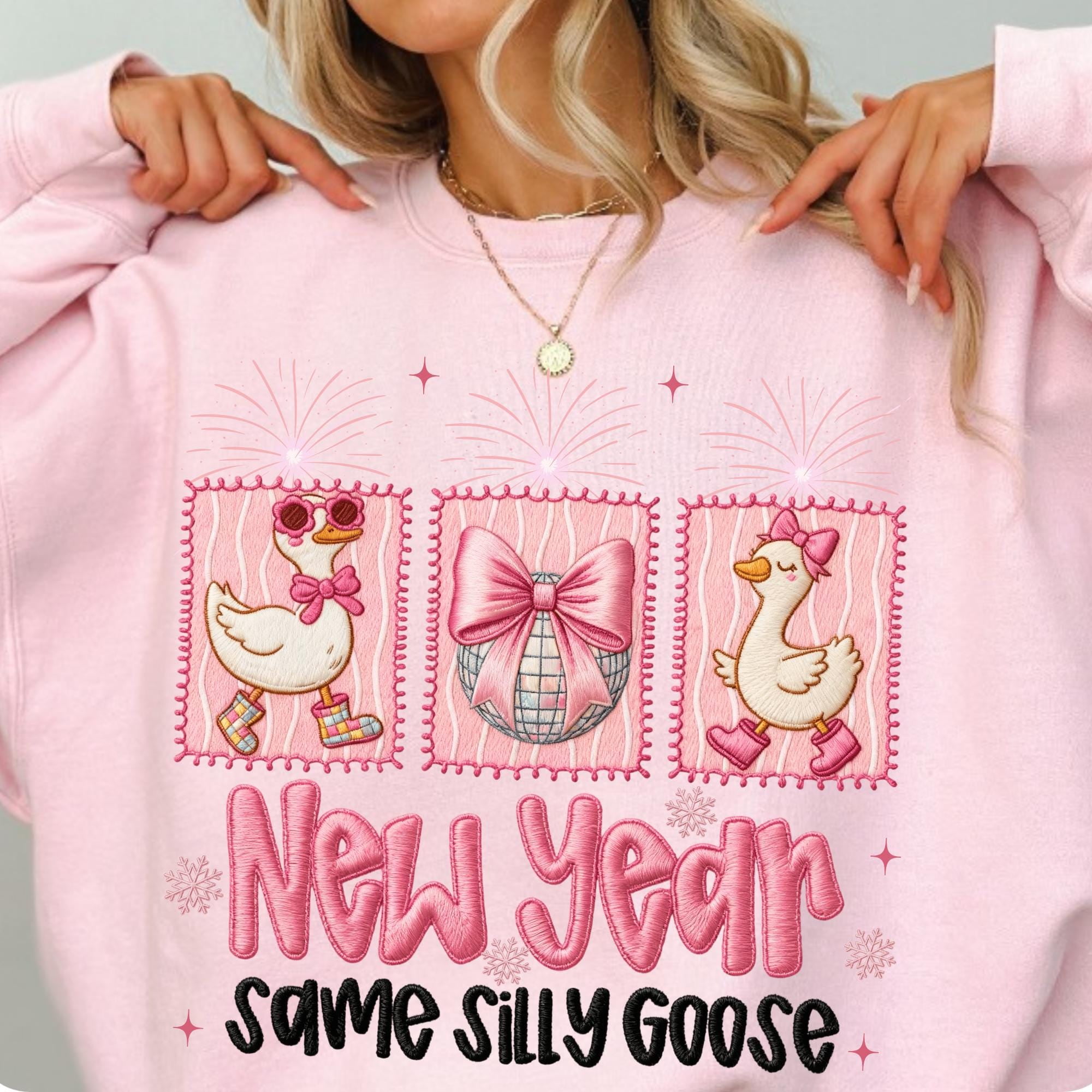 Latch Hook Silly Goose New Year , Embroidery New Year Disco Ball ...
