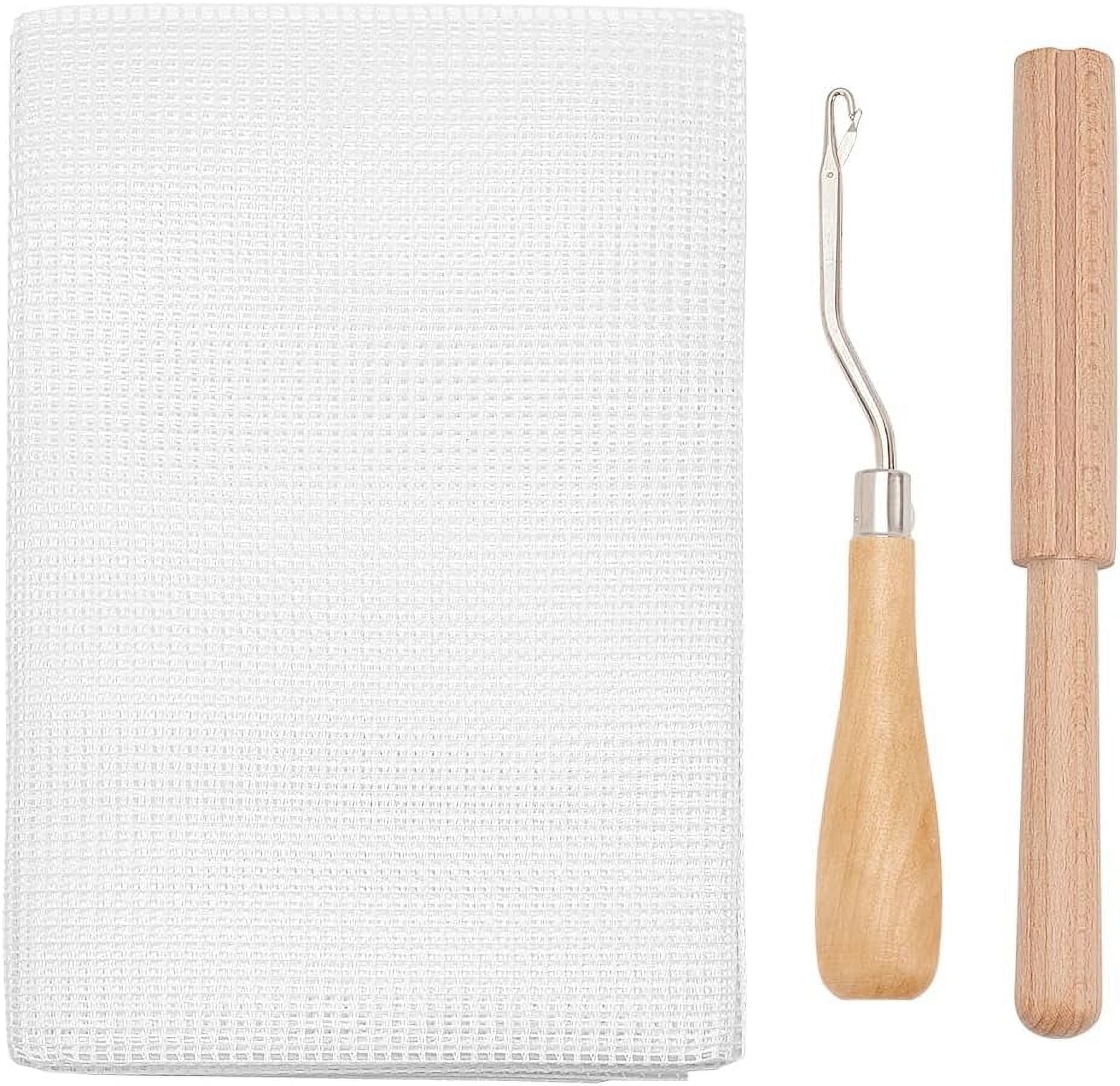 Latch Hook Tool Rug Mesh Fabric Sets 1 Sheet 59x39.17inch Polyester ...