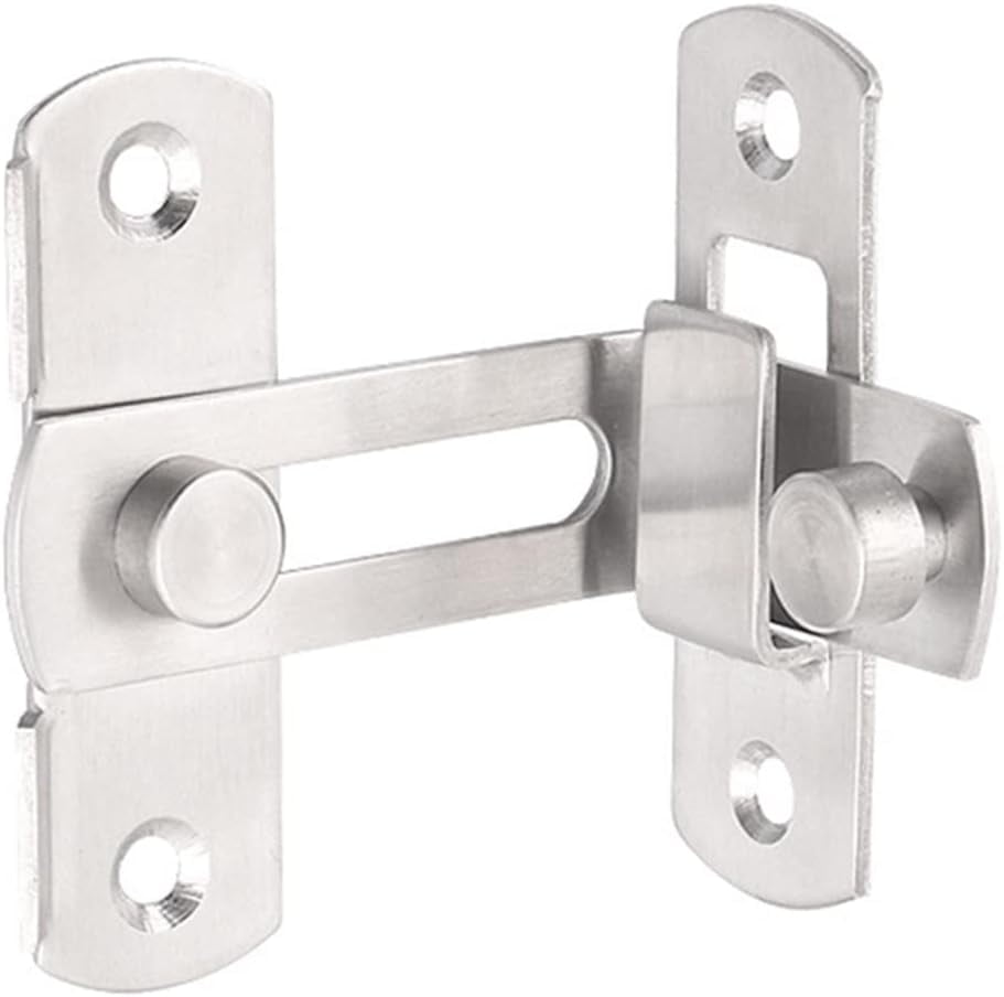 Latch Lock Door Lock Degree Barn Bolt Cast Stainless Steel Hook Latch ...