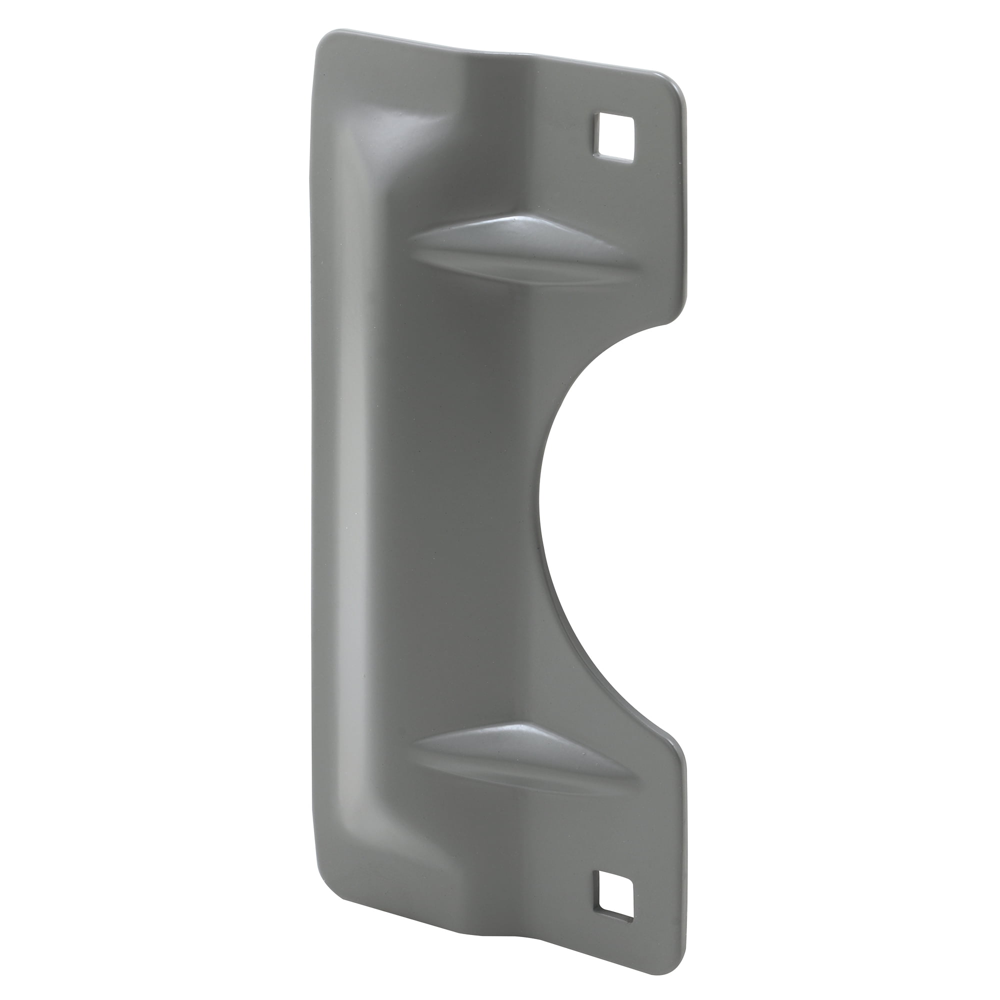 Prime-Line Latch Shield, Steel, Gray, 3" x 7", 1/4" Offset, for Out ...