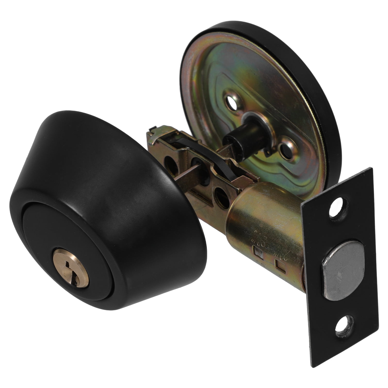 Latching Invisible Lock Bronze Door Lock Thick Door Deadbolt Door ...