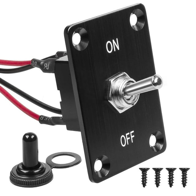 Latching Rocker Toggle Switches 4 Pin 2 Position Onoff Dpst Waterproof