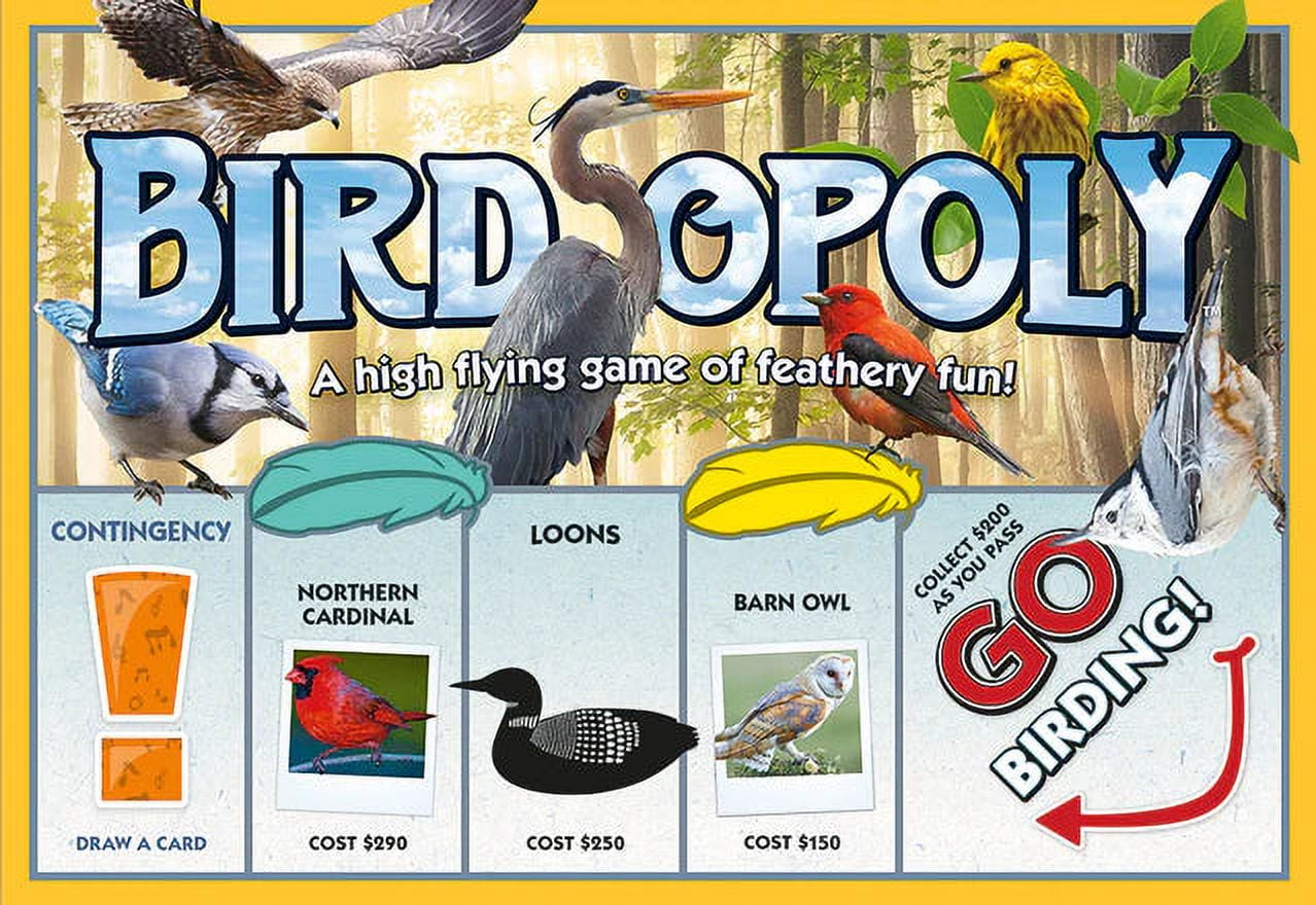 Late For The Sky - Birdwatching - Opoly - Walmart.com