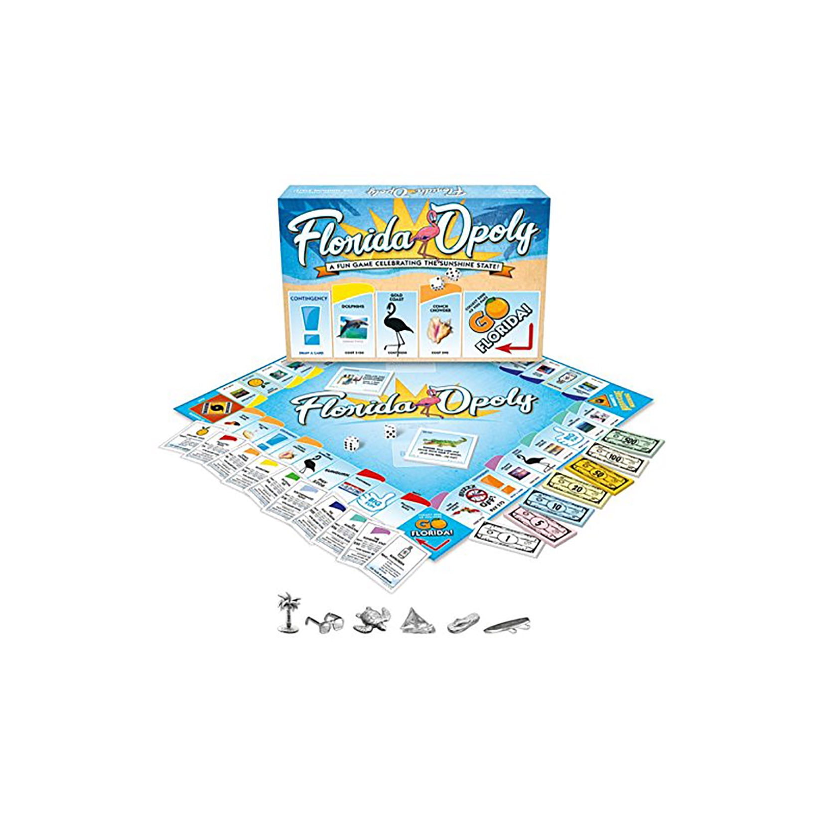 Late For The Sky FLORIDA-OPOLY Board Game - Walmart.com