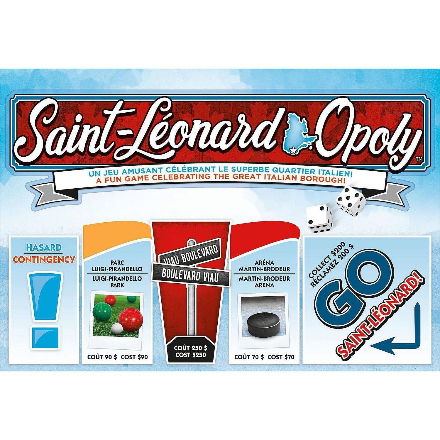 Late For The Sky - Saint-Leonard-Opoly (Bilingual) - Walmart.com
