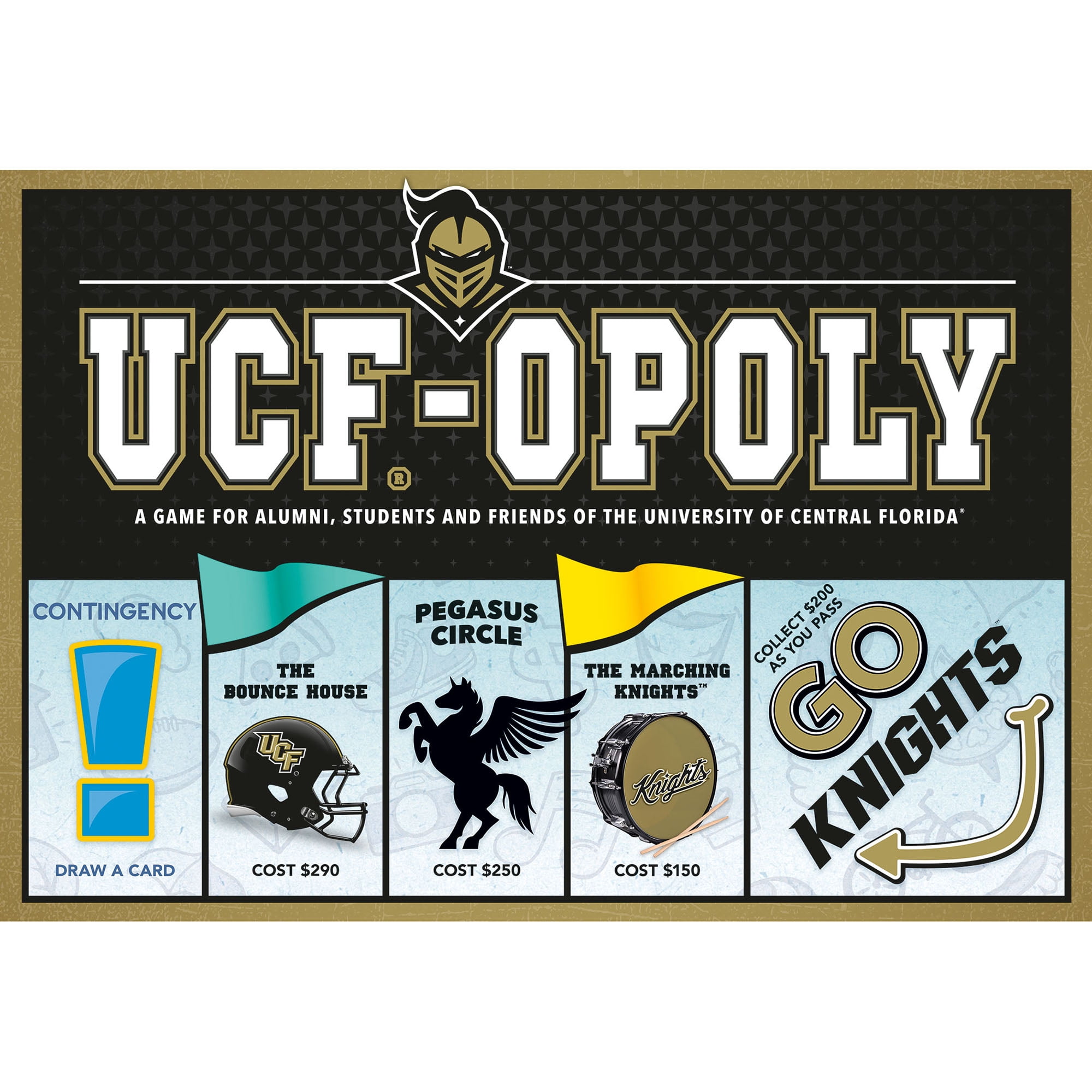 Late For The Sky: UFC-Opoly - University Themed Family Board Game ...