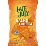 Late July Healthy Crispy Corn Taco Nacho Cheese Tortilla Chips, Non-GMO ...