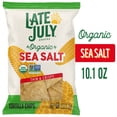 LATE JULY, Organic Tortilla Chips, 10.1 oz Bag, Sea Salt - Walmart.com