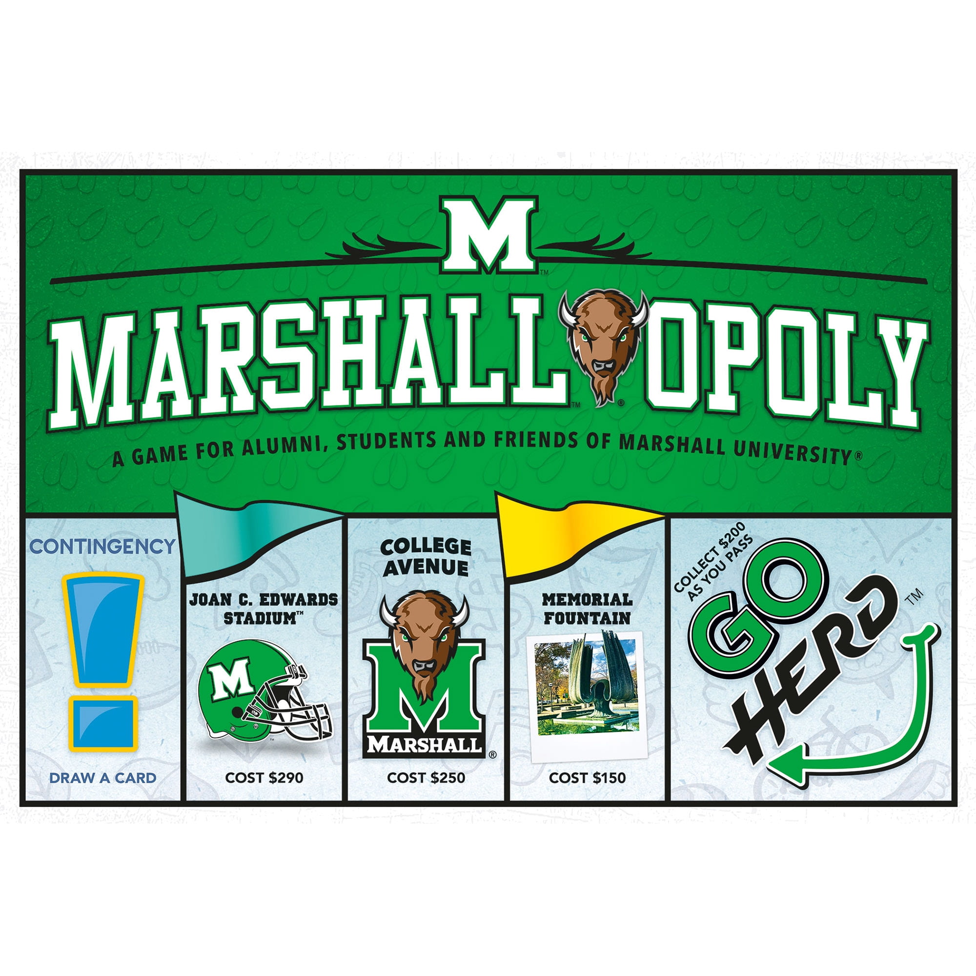Late For The Sky: Marshall-Opoly - University Themed Family Board Game ...