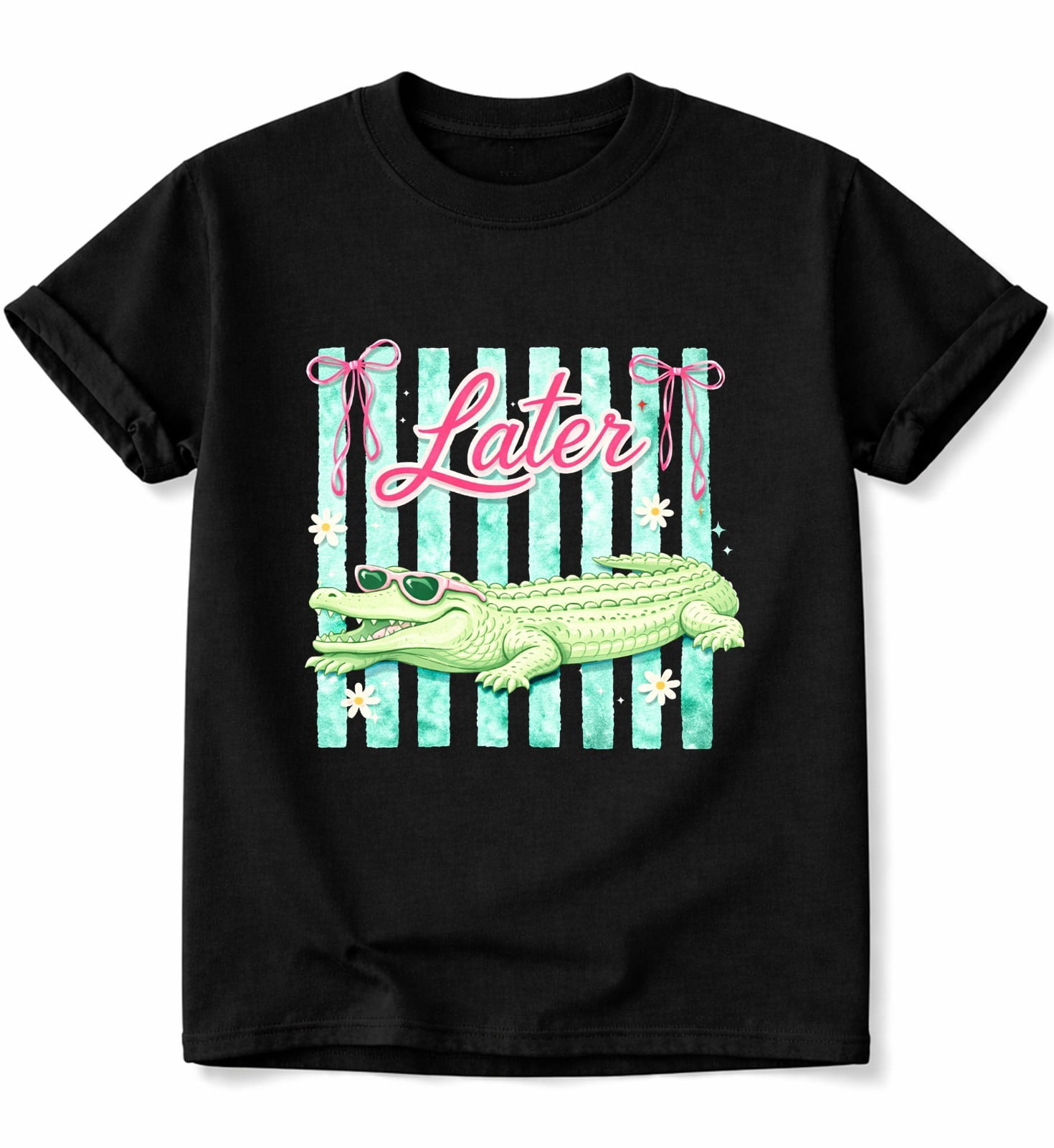 Later Gator Beach Coastal Summer Preppy Vacation T-Shirt - Walmart.com
