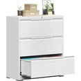 Lateral File Cabinet with Lock, 3 Drawer Lateral Filing Cabinet for Office Home, Locking Metal ...