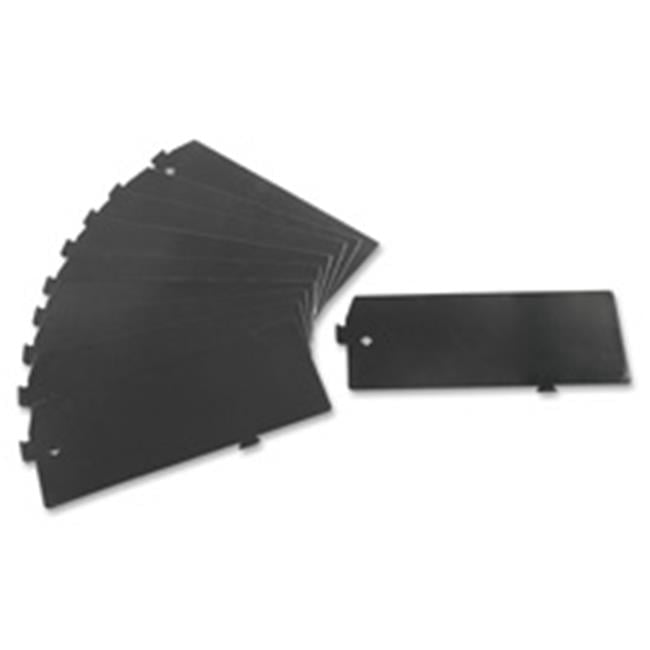 Lateral Files Divider Kit, 10-BX, Black - Walmart.com