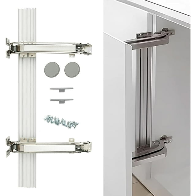 Lateral Opening Door Hinge Set 180° Parallel Opening Cabinet Door ...