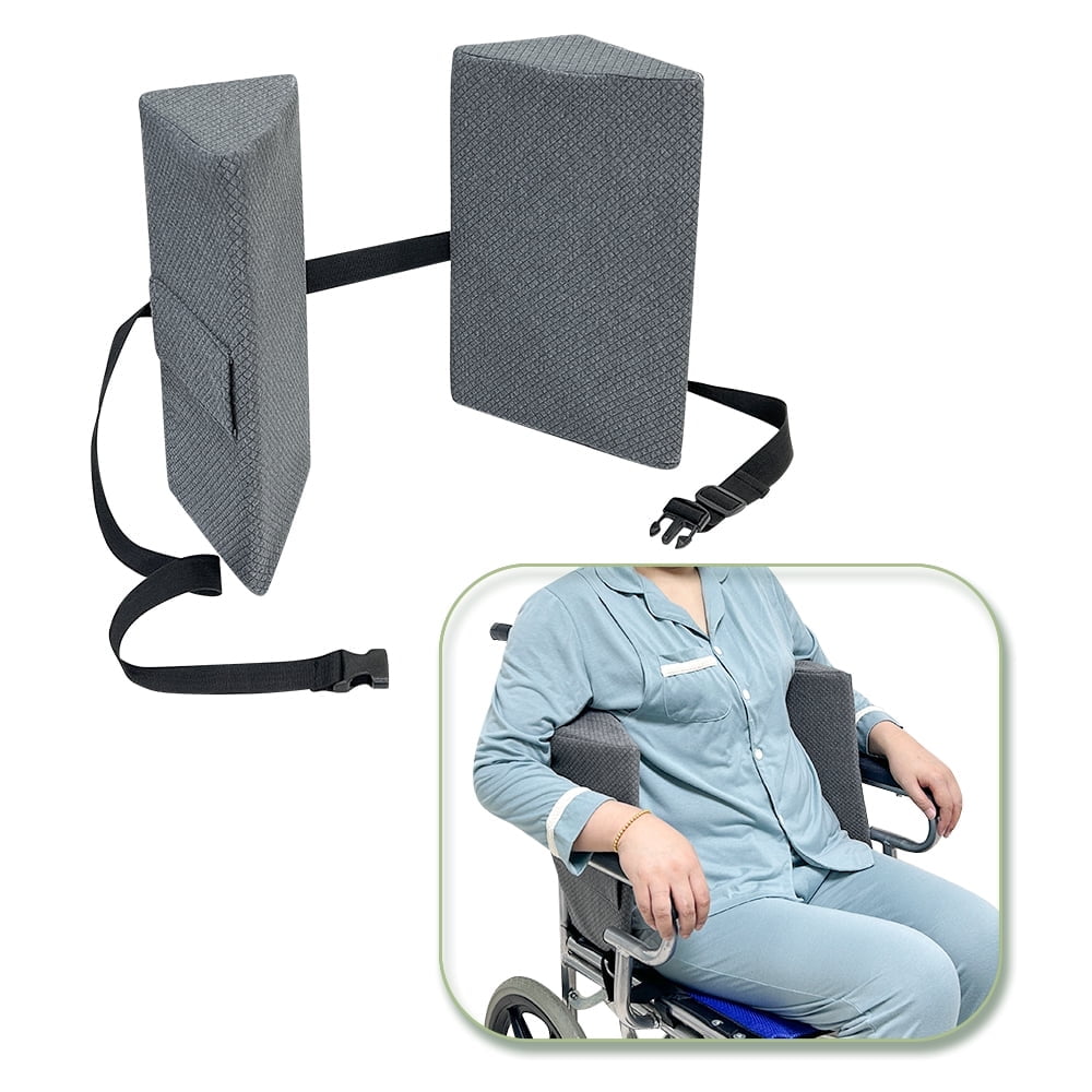 Lateral Support Cushion for Wheelchair, Contoured Foam Wedge Pillow ...