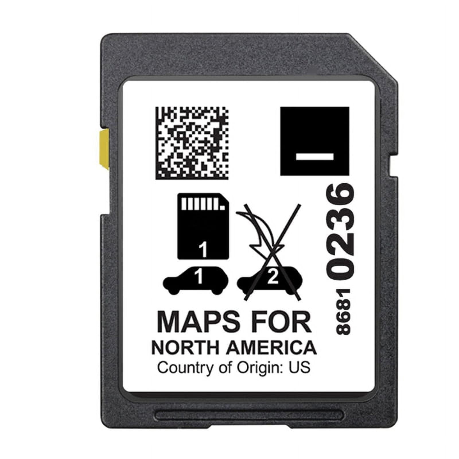 Latest 2023 86810236 Maps Navigation Card for Cadili Chevry Map North ...