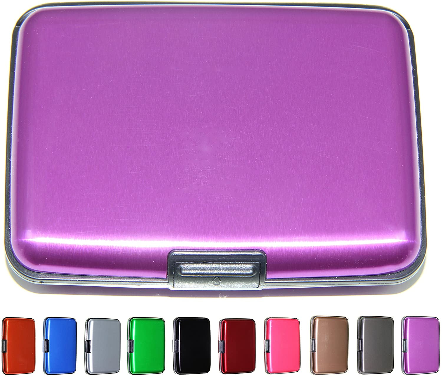 Aluminum RFID Blocking Plastic Wallet - Secure Pocket Protector for Men ...