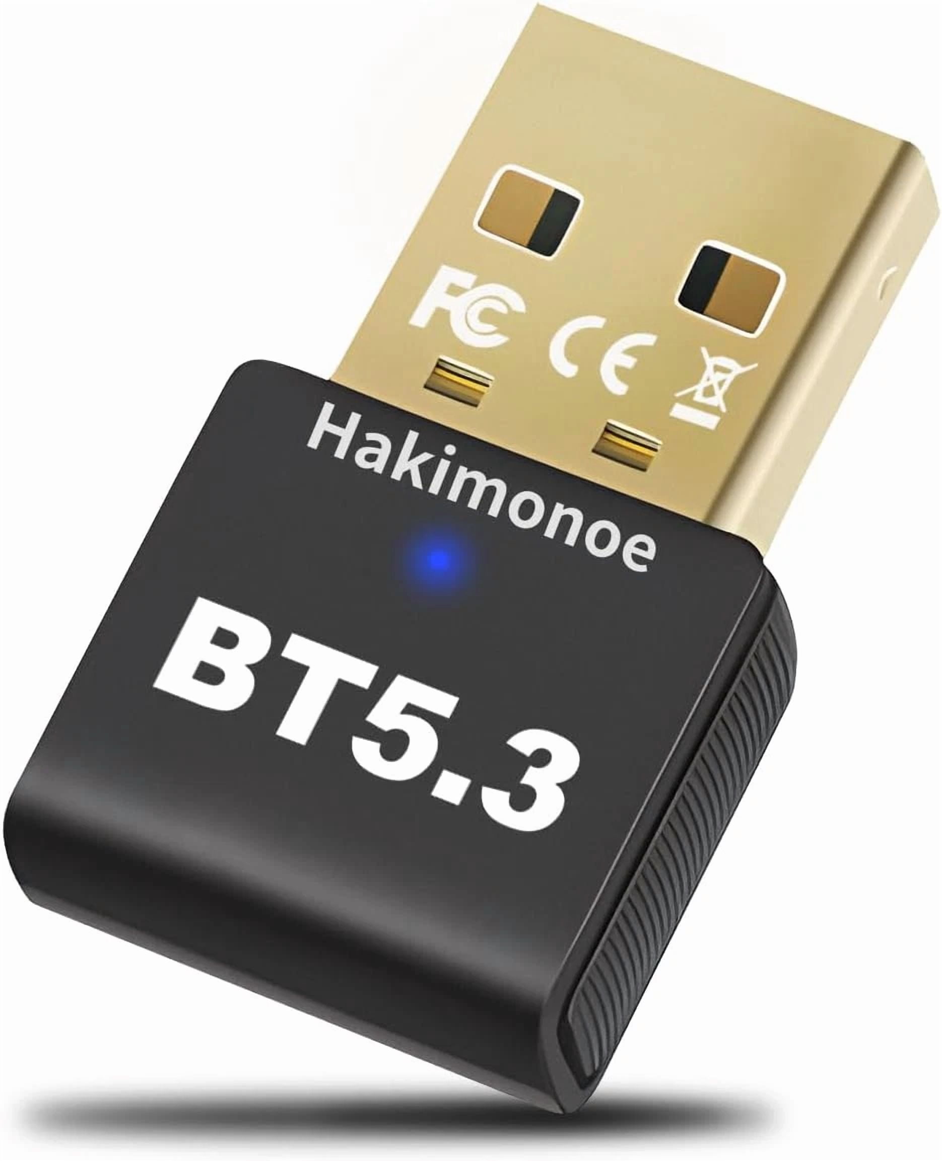 Latest Bluetooth 5.3 Adapter For Pc Desktop, 20 M Wireless Transmitter ...