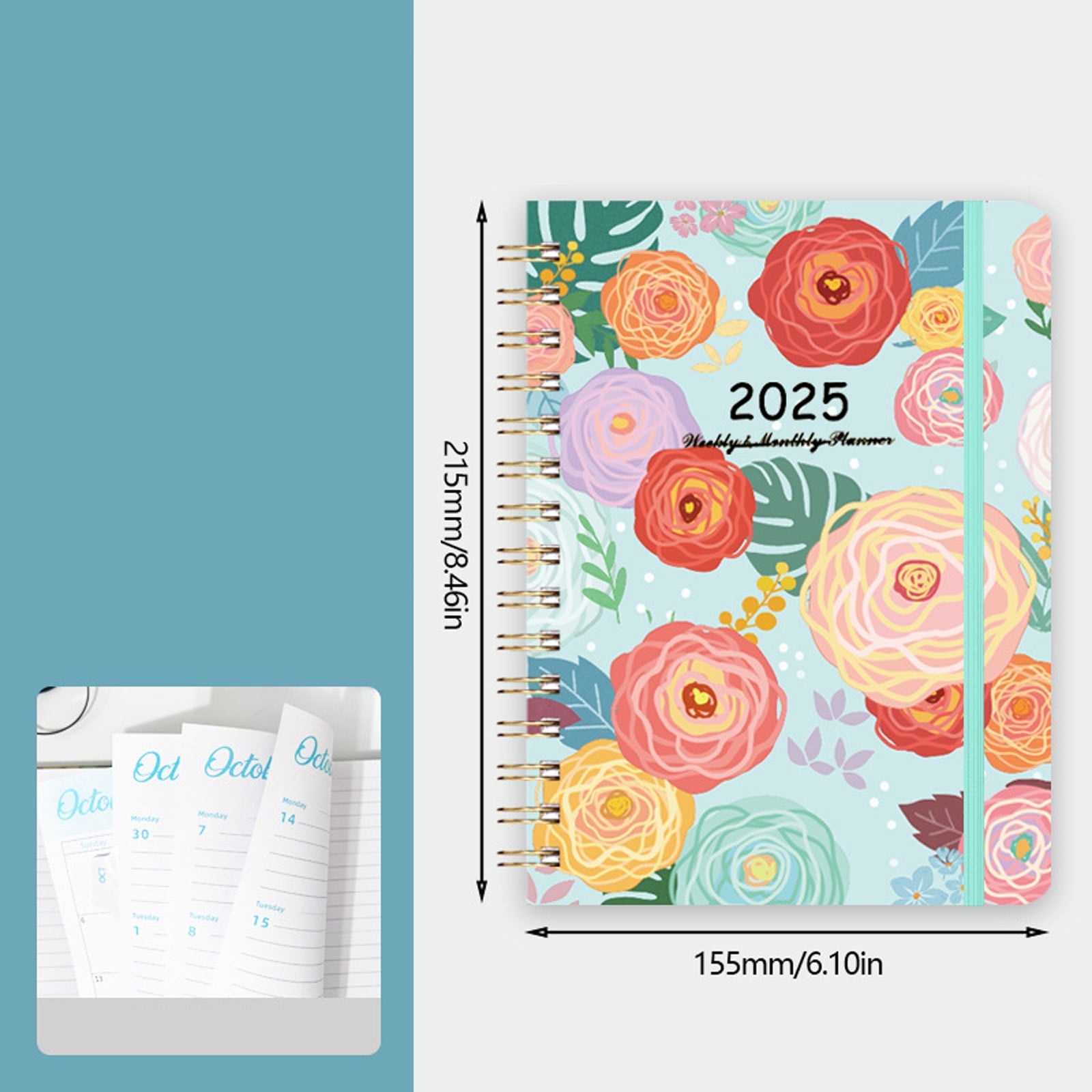 Latest Model 2025 2025 Planner Academic Monthly And Weekly Calender ...