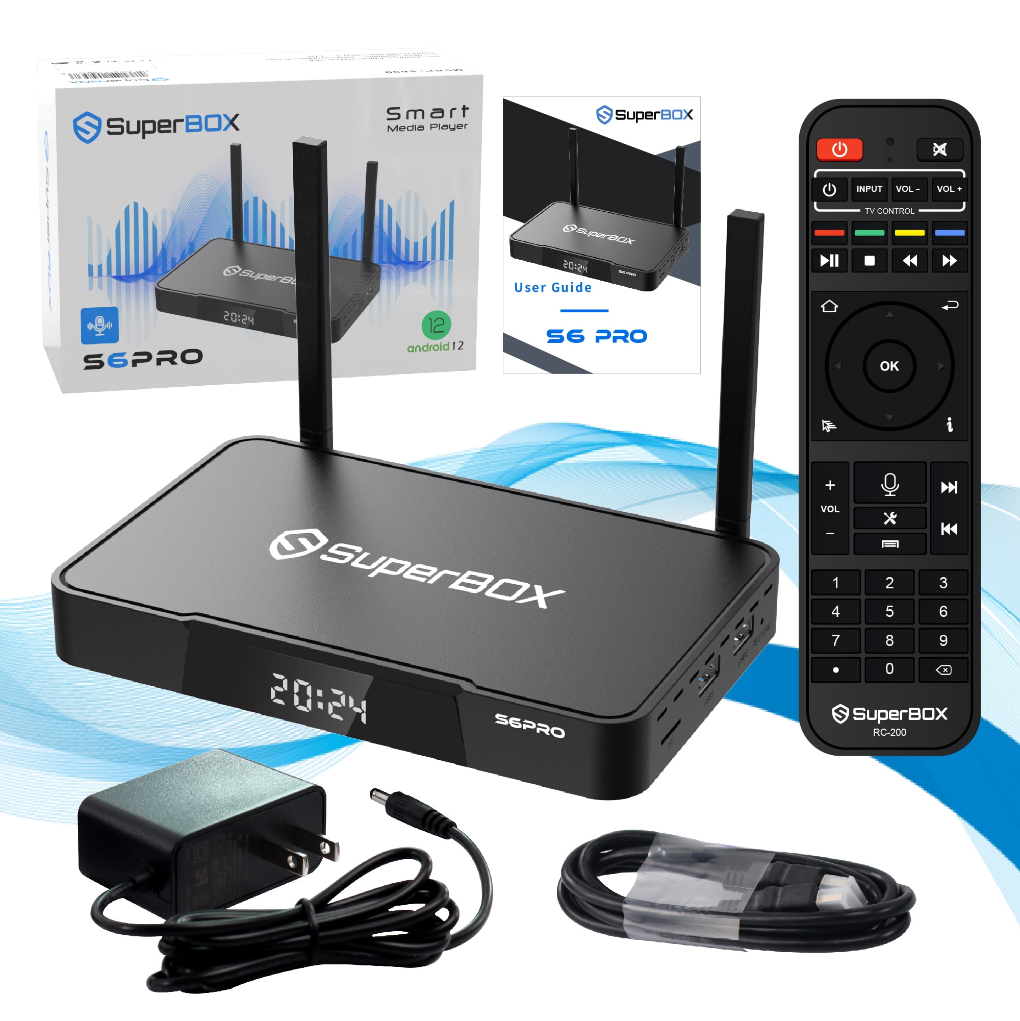 Latest SuperBox S6 Pro 2025 Fully Loaded, 6K S uper Smart TV Box S6pro ...