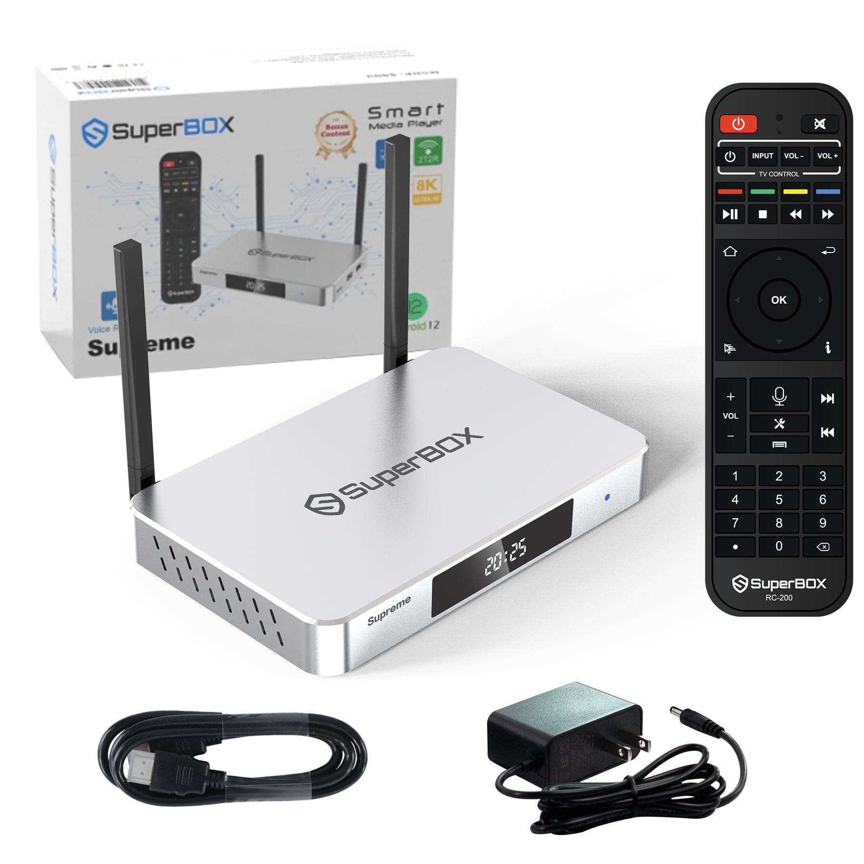 Latest SuperBox S6 SuperMe Fully Loaded,2025 Newest Pack,4G+128G ...