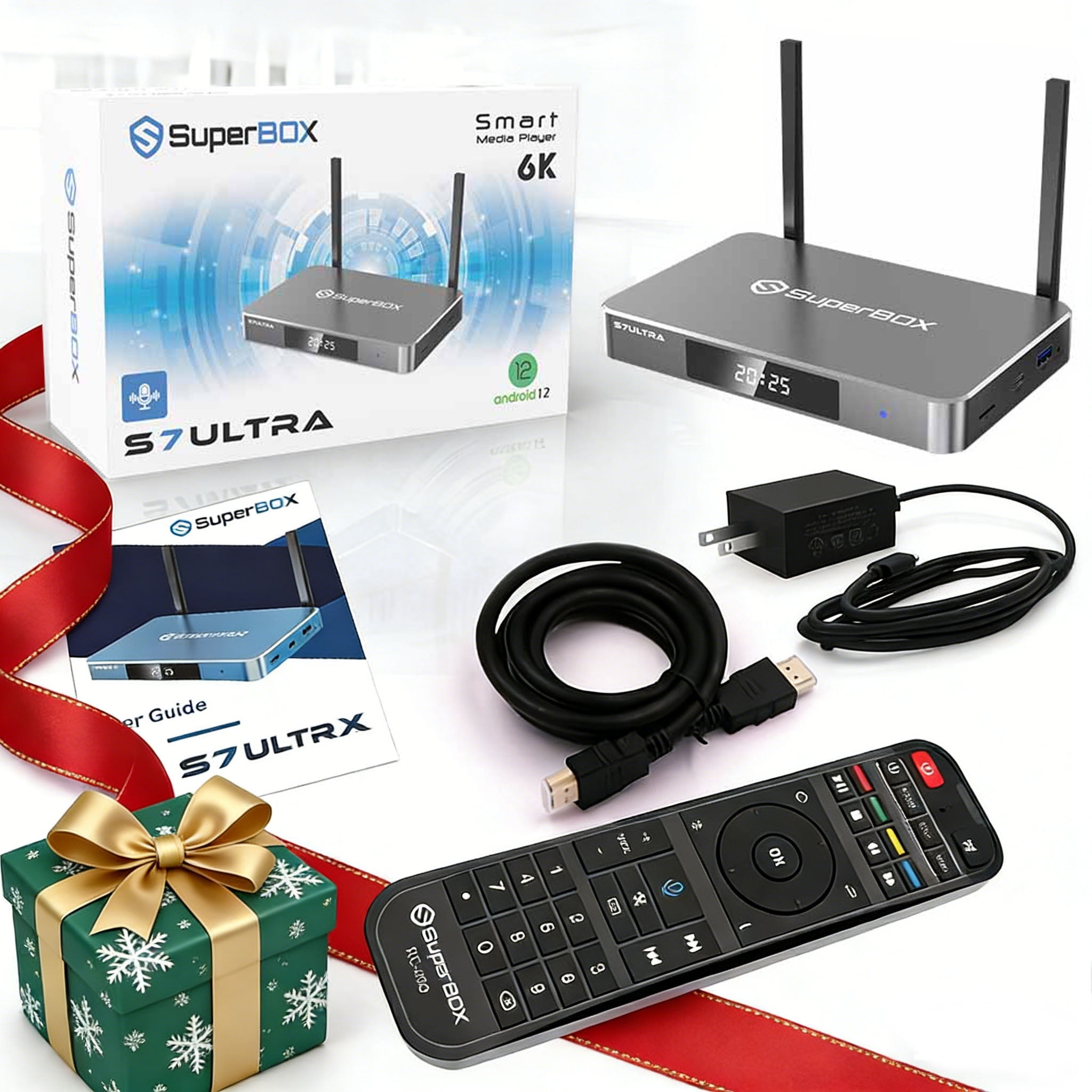 Latest SuperBox S7 Ultra 2026 Fully Loaded TV Box, 4GB RAM+64GB ROM for ...