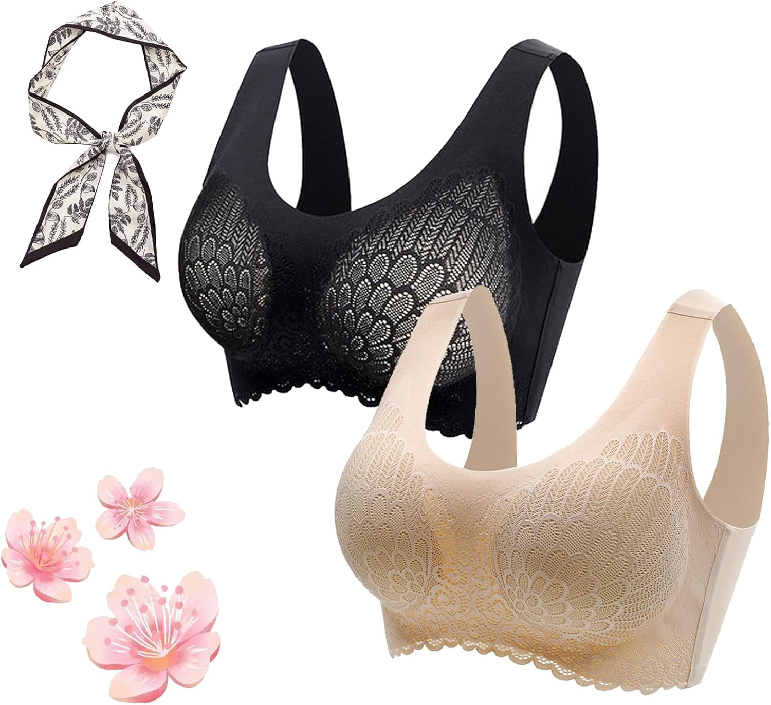 Latex 4.0 Graceful Anti-Saggy Breathable Lace Large Size Bra ...