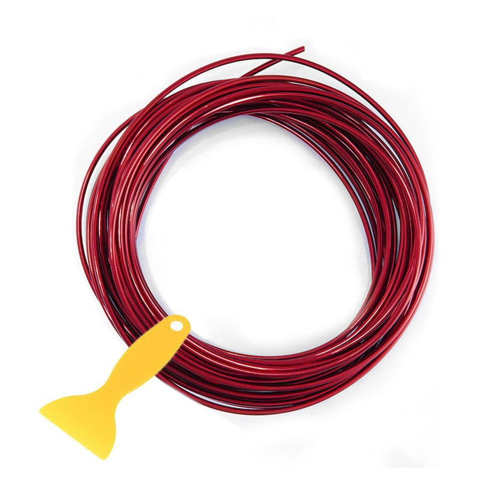 Latex Automotive Interior Decoration Strip - Electroplating Blue, 5m ...