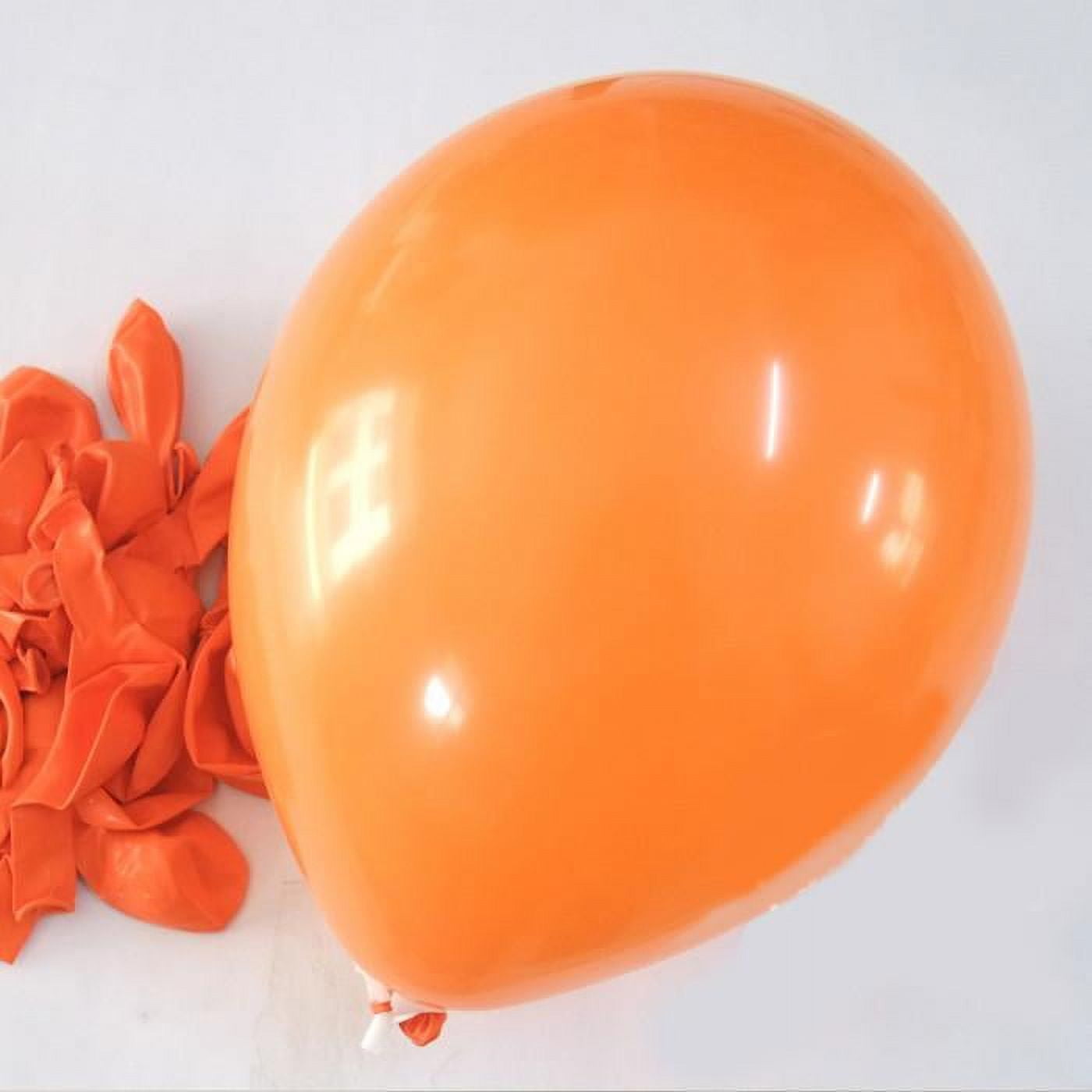 Latex Balloons Party Supplies, 12-inch, 12-piece, Orange - Walmart.com