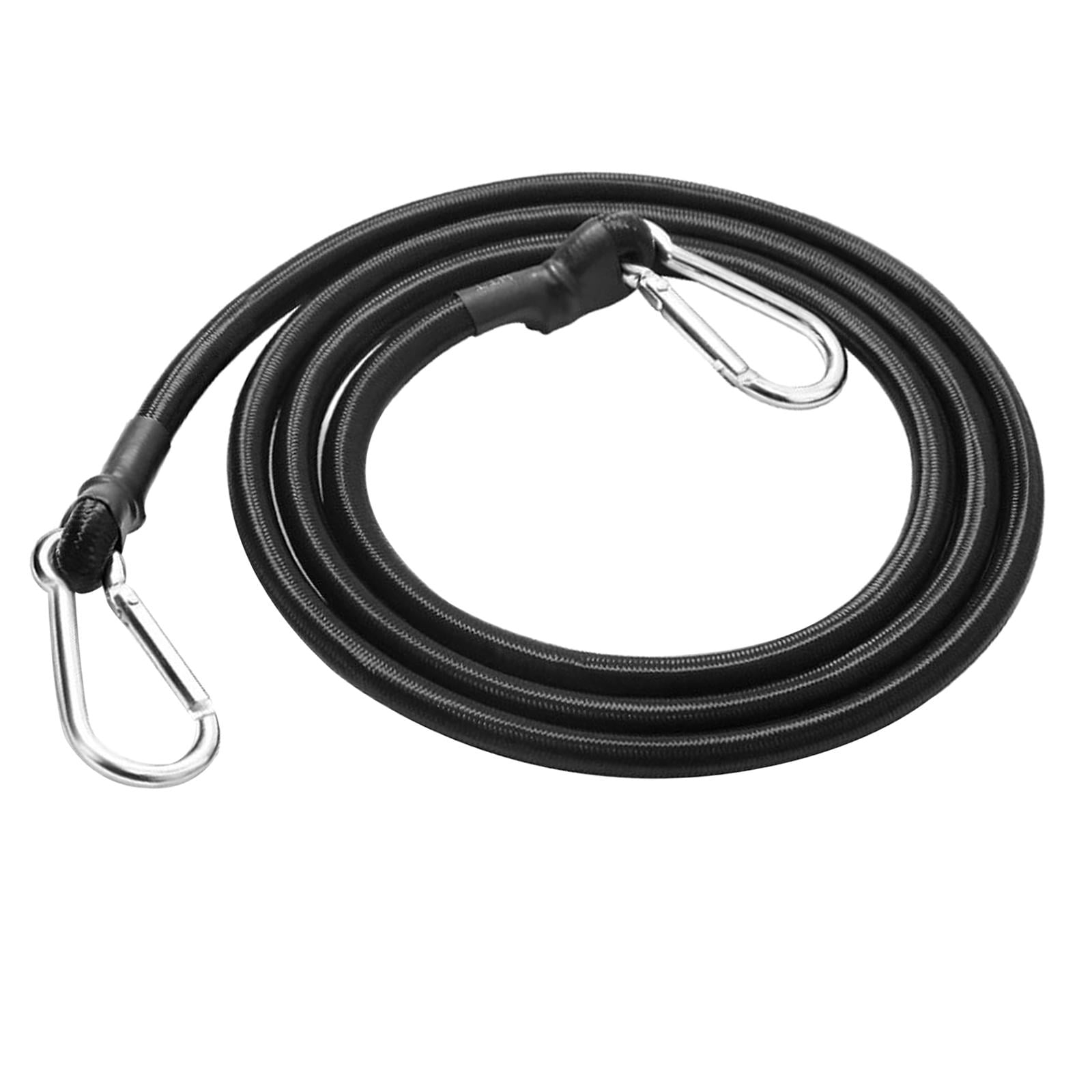 Latex Bungee Cord with Hook Elastic Rope Locks Down Moving Straps ...
