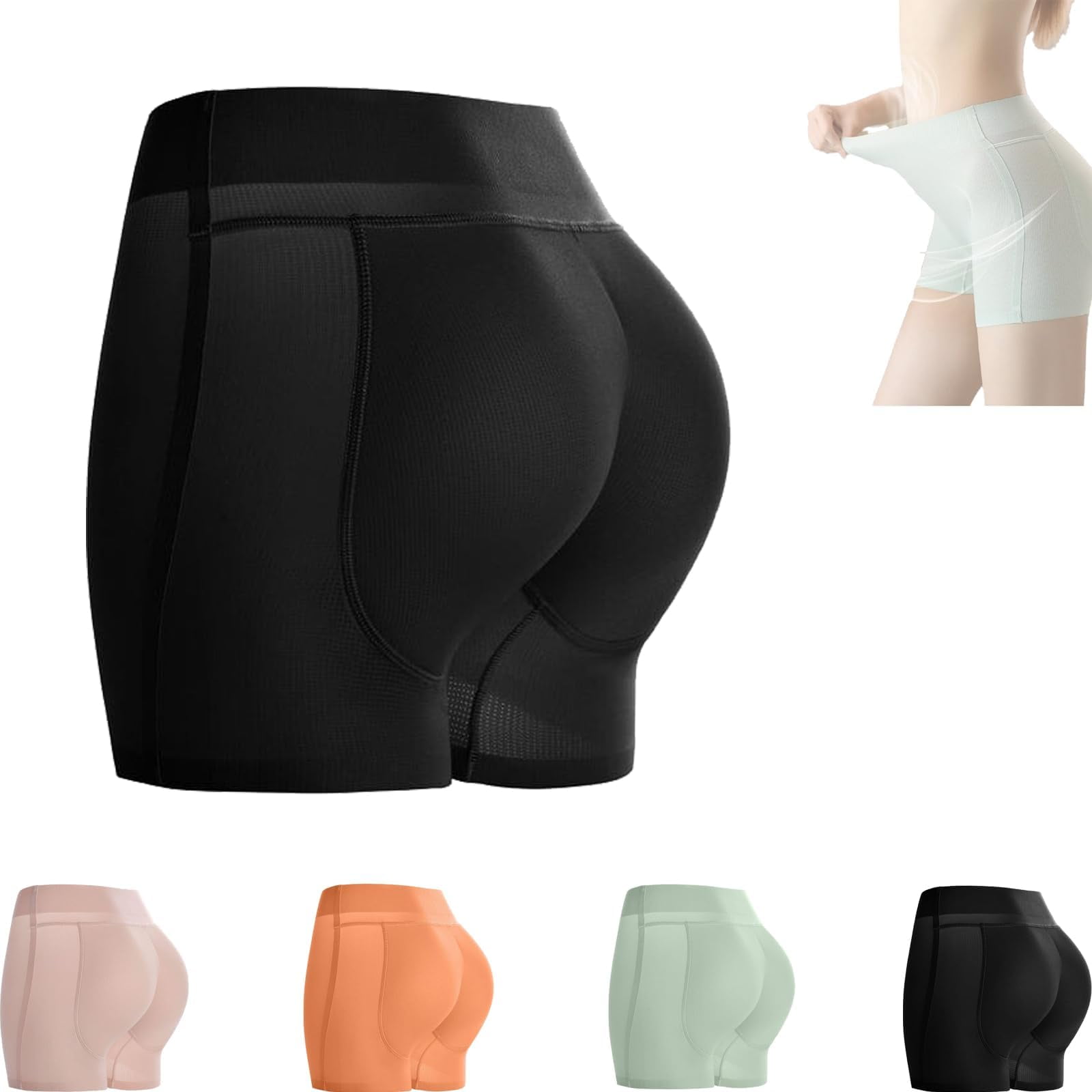 Latex False Buttocks Square Angle Underwear, Butt Pads Butt Lifting ...
