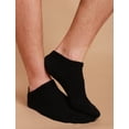 Latex-Free Comfortable 100% Organic Cotton Ankle Socks, Breathable Rib ...