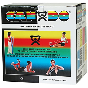 CanDo Perforated Latex Free Fitness Exercise Band - Walmart.com