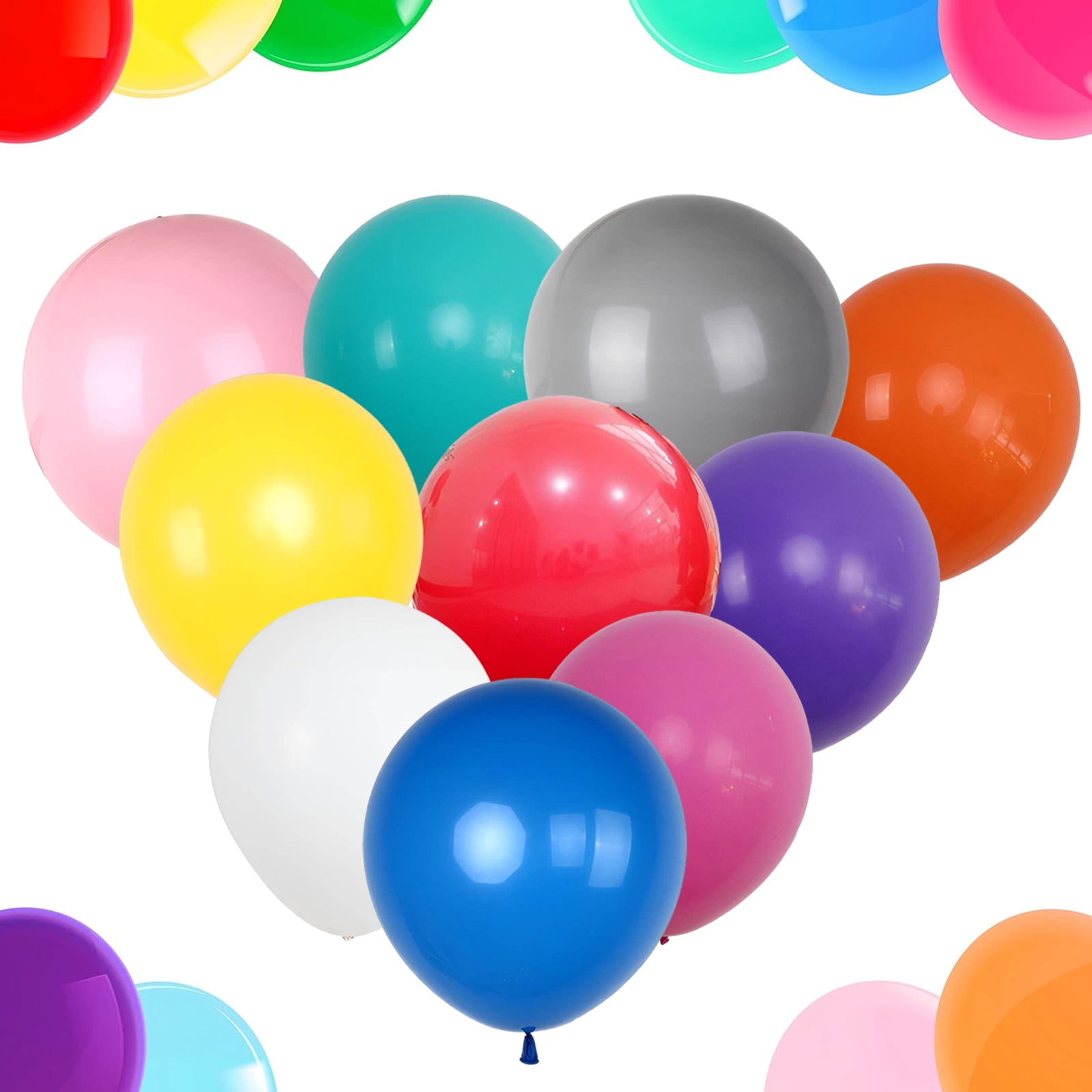 Latex Giant Balloon, Pack Of 10 18 Inch Large Balloons, Colorful, Large ...