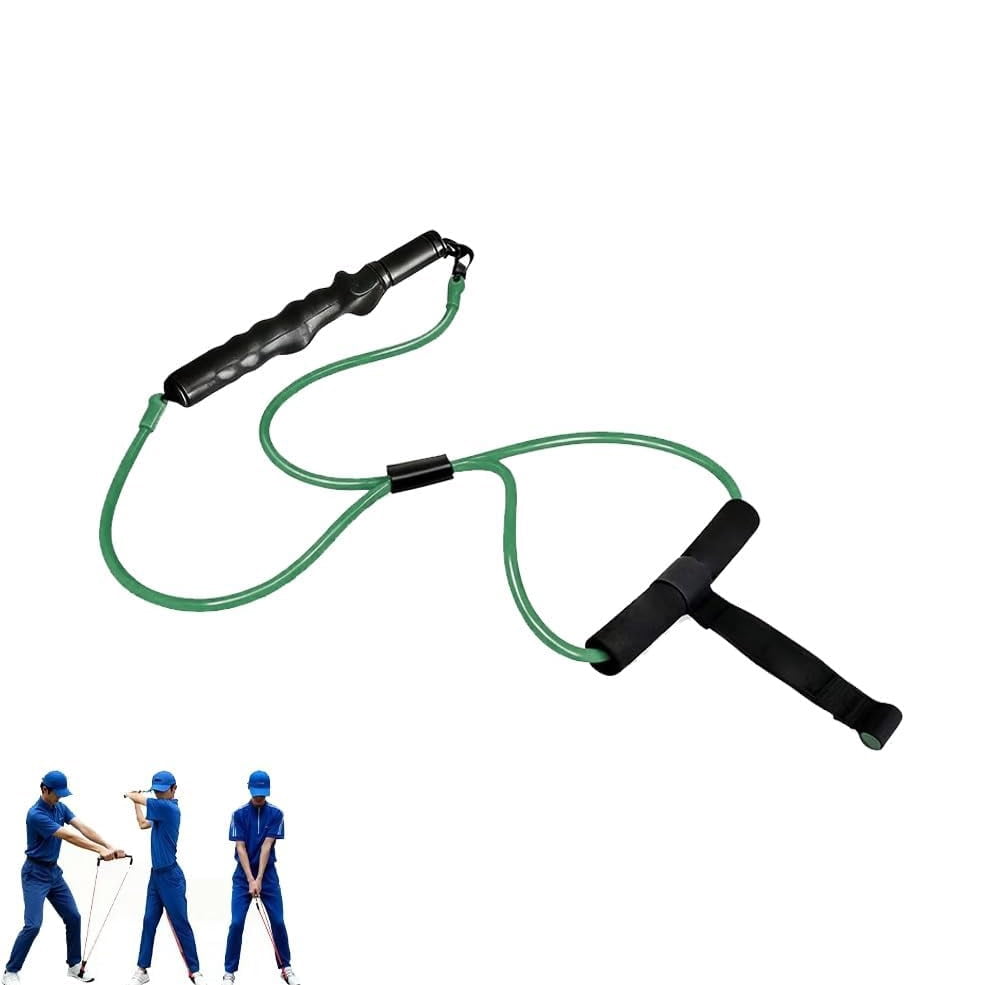 Latex Golf Swing Trainer Resistance Band, 360° Rotating Strength ...