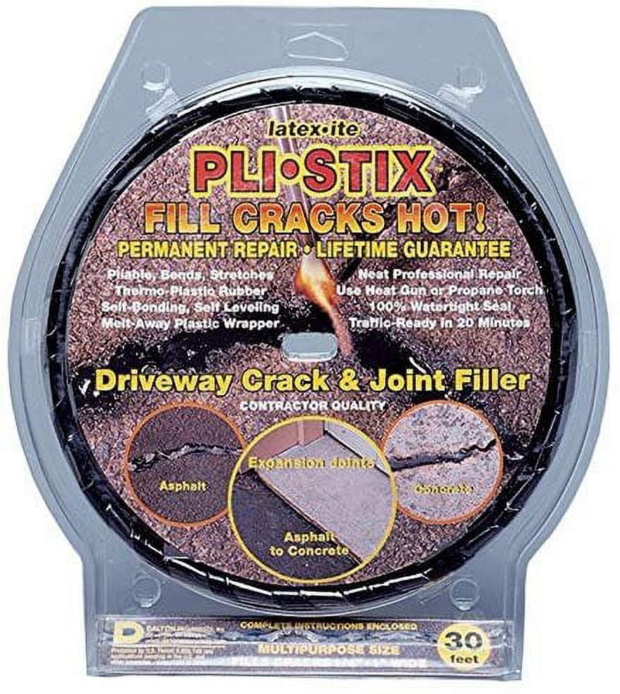 Dalton Enterprises Latex-Ite Pli-Stix Drive- Way Crack & Joint Filler ...