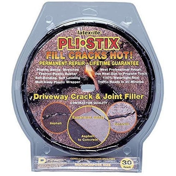 Dalton Enterprises Latex-Ite Pli-Stix Drive- Way Crack & Joint Filler ...