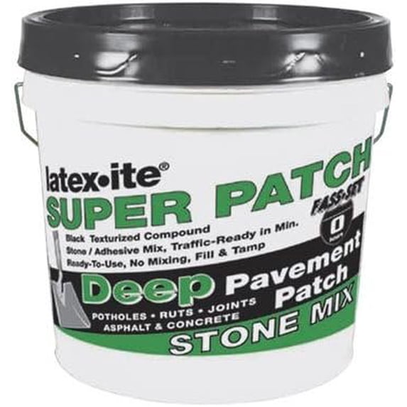 Latex-Ite Super Patch Black Asphalt Patch 1 gal. — Residential Use ...