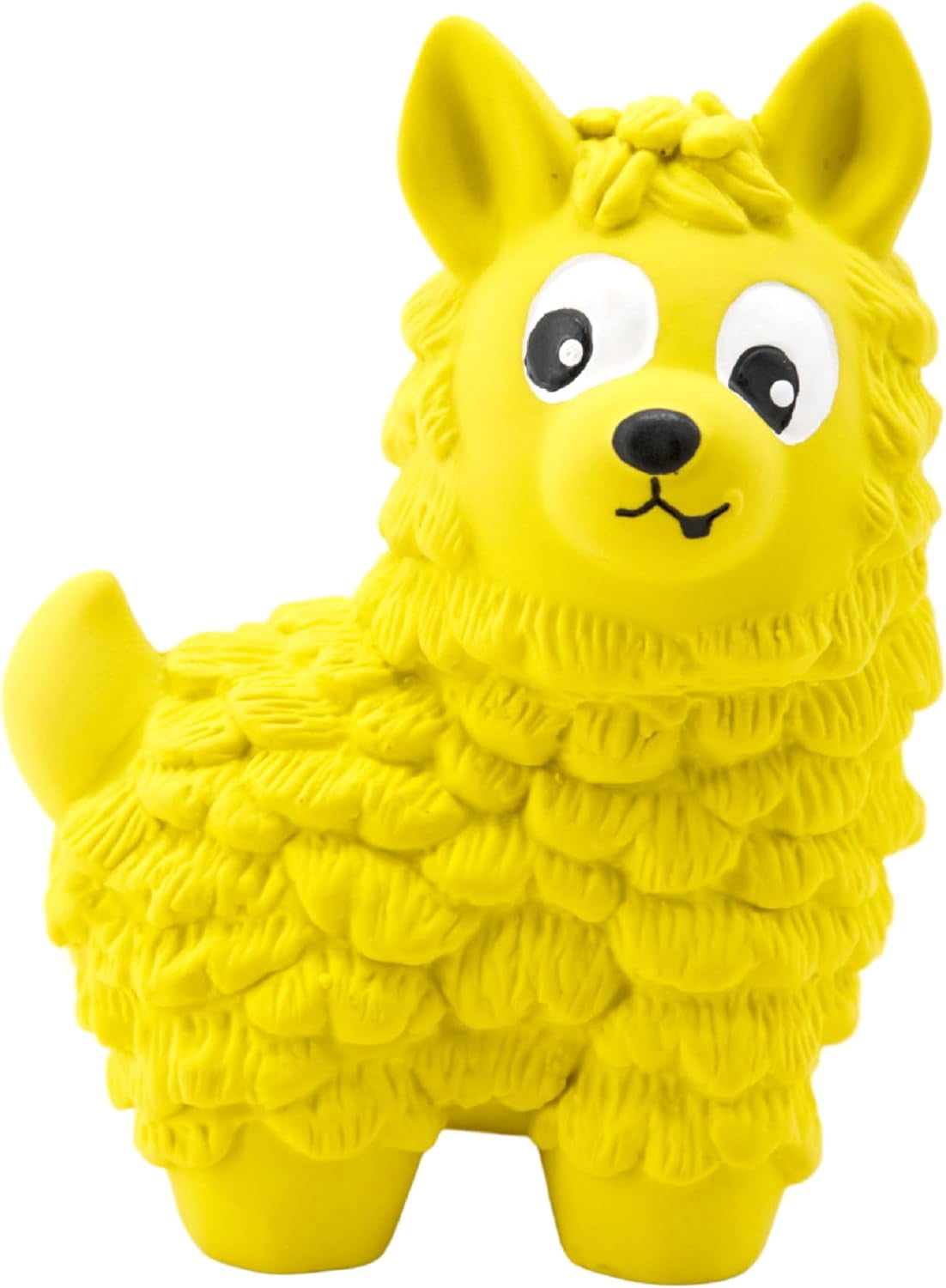 Latex Rubber Dog Toy, Large, Yellow - Walmart.com