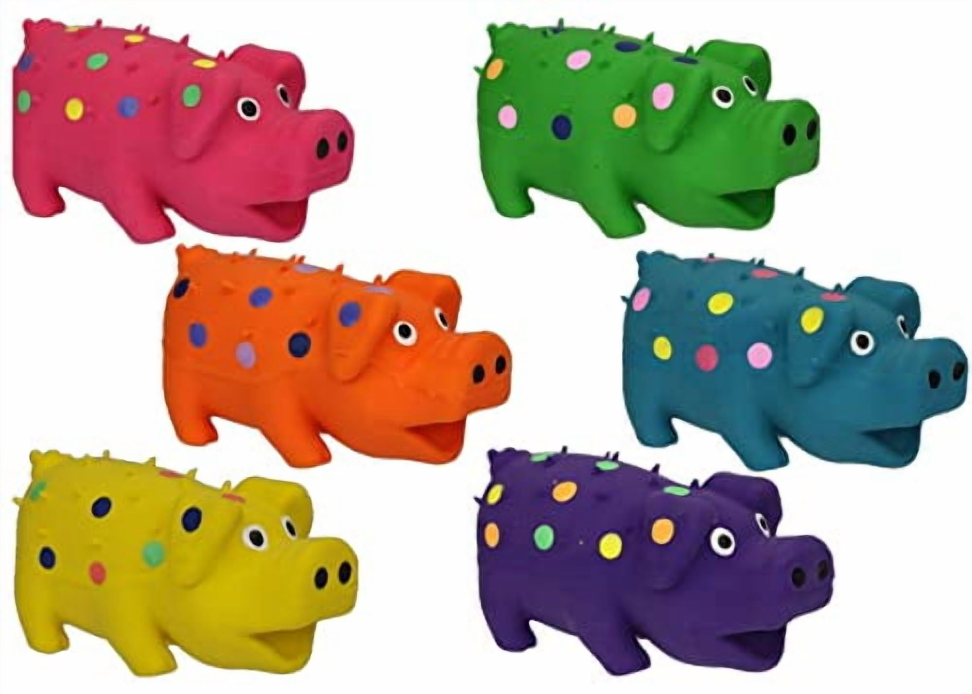 Latex Squeaking Mini Toy Pig - Walmart.com