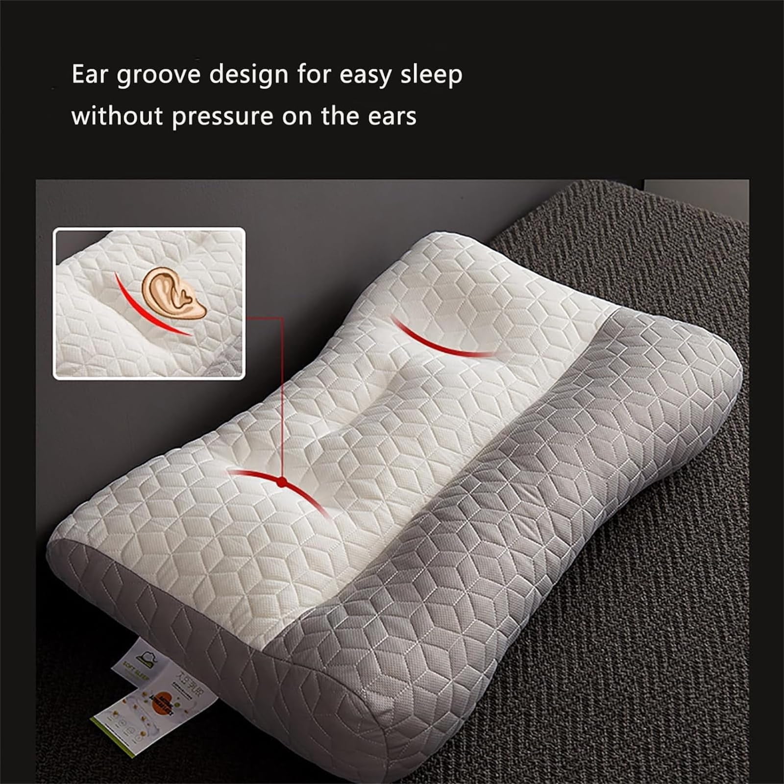Latex Traction Pillow, Latex Pillows For Sleeping, Latex Pillows For ...