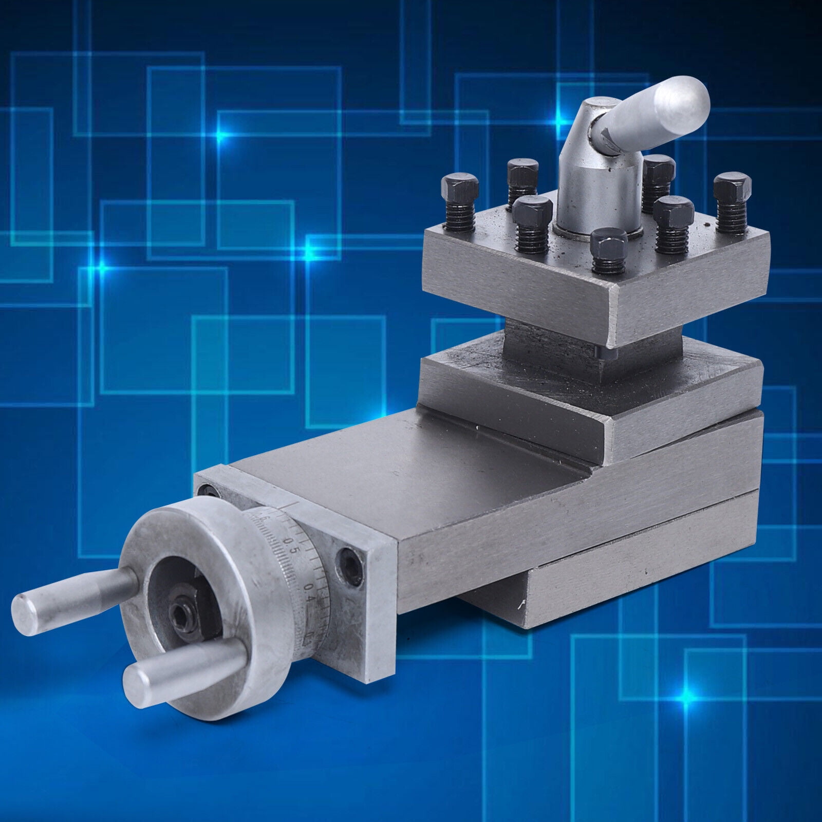 Lathe Accessories Lathe Tool Post Assembly HOLDER Compound Lathe Parts ...