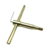 Lathe Chuck Key Wrench Adjustable 40CR Quenching T-shape Labor Saving ...